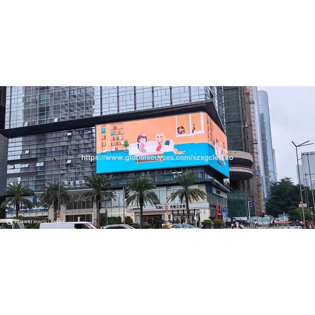 Buy China Wholesale Smd2727 P5 Outdoor 3d Led Display Screen 90 Degrees ...