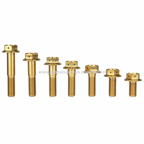 Factory Price Yellow Zinc Galvanized Half Thread M14 M16 Coarse Thread ...