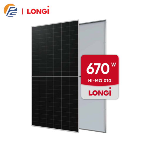Longi Himo X10 N Type Bc Mono 655w 640w 645w 650w 660w 665w Solarpanel ...