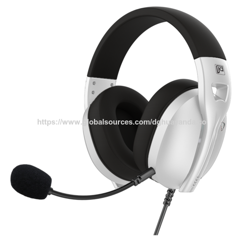 High-fidelity Novelty Design Wired Headphones With Mic For Call Center ...