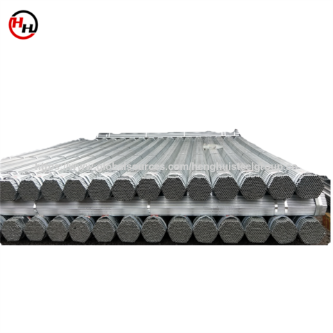 Henghui Steel ! 48*1.6mm 60*1.5mm Black Welded Carbon Galvanized Steel ...