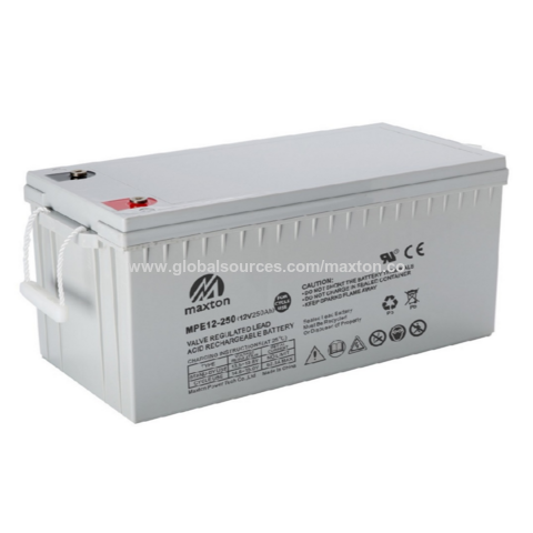 Reliable Maxton 12v250ah Deep Cycle Battery With Factory Price And Long ...