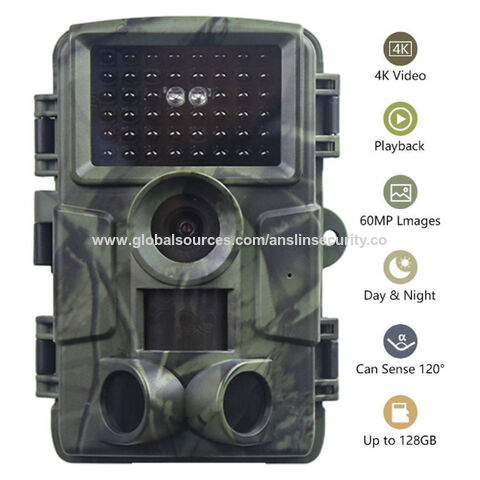 Factory Price 4k 60mp Wifi App Hunting Camera,infrared Hunting Camera ...