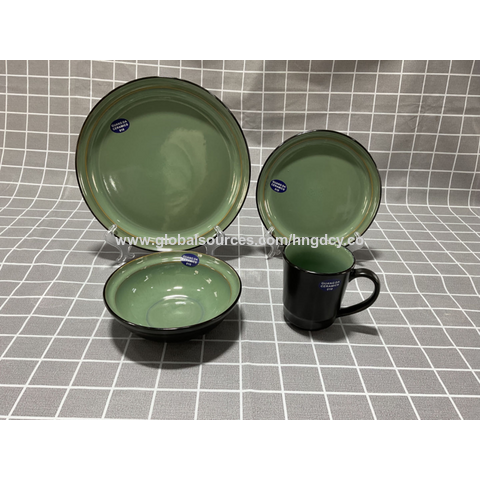 Factory Oem Shiny Reactive Glaze And Matte Black Porcelain /ceramic ...