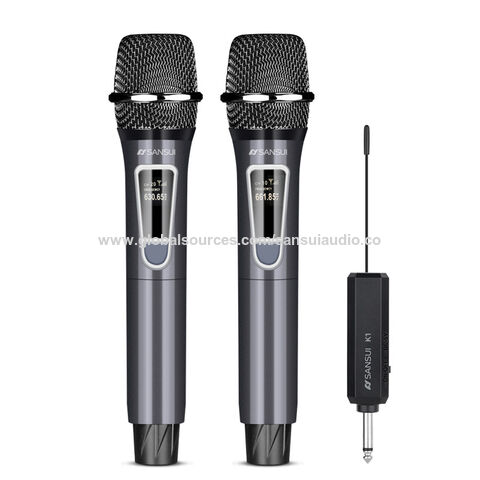 Bulk Buy China Wholesale Wholesale Uhf Dual Channel Wireless Microphone ...