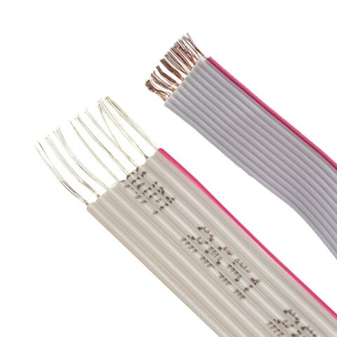 Ul2651 Pvc Coated Ribbon Wire 24awg Tinned Copper Flat Cable - Buy ...