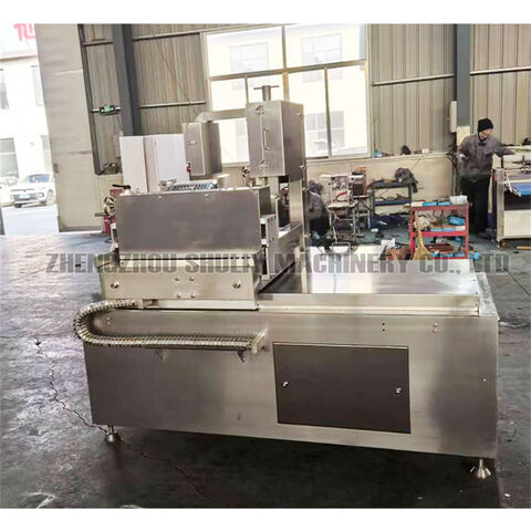 Continuous Full-automatic Bone Sawing Machine Frozen Meat Dicing ...