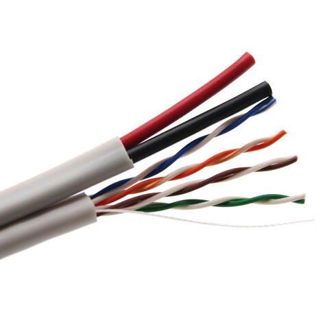 Indoor Utp Cat5e Cable Copper Cat 5e Network Cable With 2c Power ...
