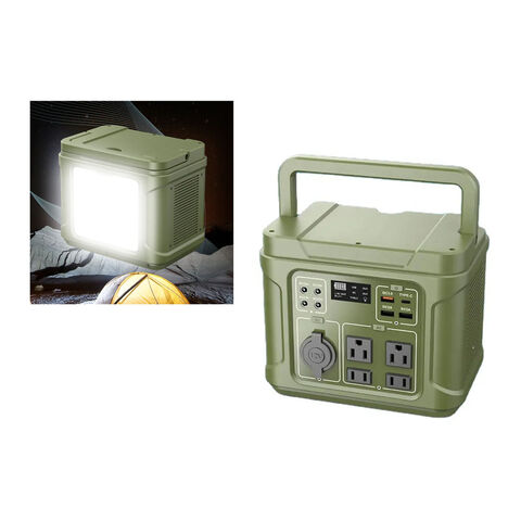 Multifunctional 300 W Portable Power Station With Folding Handle ...