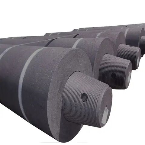 Factory Price Uhp/hp/rp Dia 350mm Graphite Electrode With Nipple For Lf ...