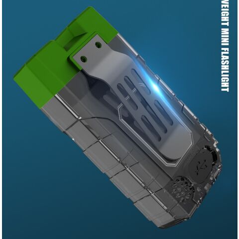 Outdoor Portable Mini Waterproof Flashlight With Red Blue Flashlight ...