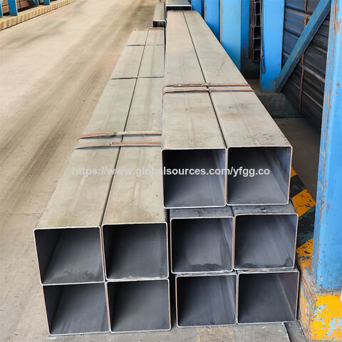 Bulk Buy China Wholesale Black Mild Steel Rhs Square Hollow Box Section ...