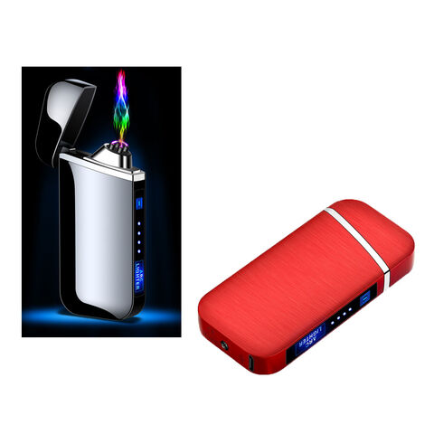 Usb Rechargeable Lcd Touch Switch Dual Arc Lighter - Expore Hong Kong ...