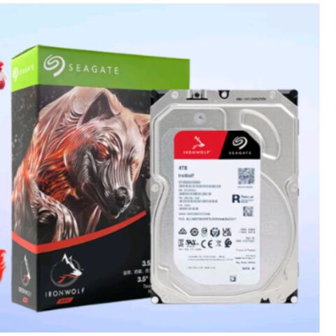 Seagate Ironwolf St4000vn006 4tb Surveillance Hdd - Ideal For 24/7 ...