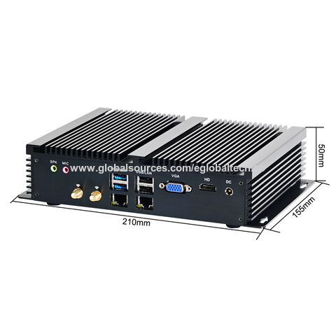 Buy China Wholesale Eglobal Fanless Mini Pc G10 7th Gen 7300u I5 Cpu ...