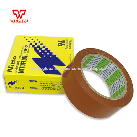 Compre Cinta Nitto No.923s/0,1mm X 38mm X 33m, Resistencia Al Calor Y Química, Adecuada Para La ...