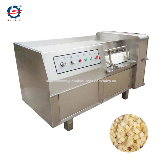 Commercial Raw Chicken Dicer Frozen Meat Cutter Dicer Machine Frozen ...
