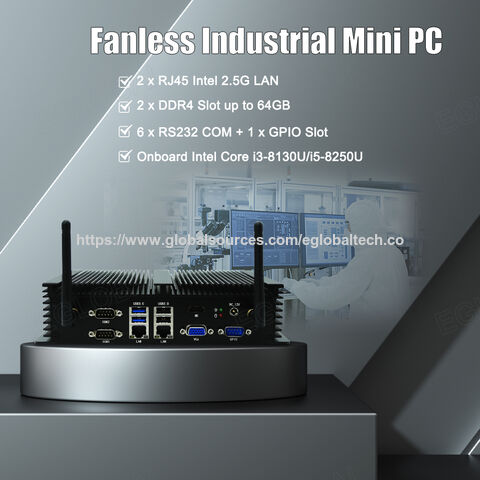 Factory Direct High Quality China Wholesale Eglobal Fanless Industrial ...