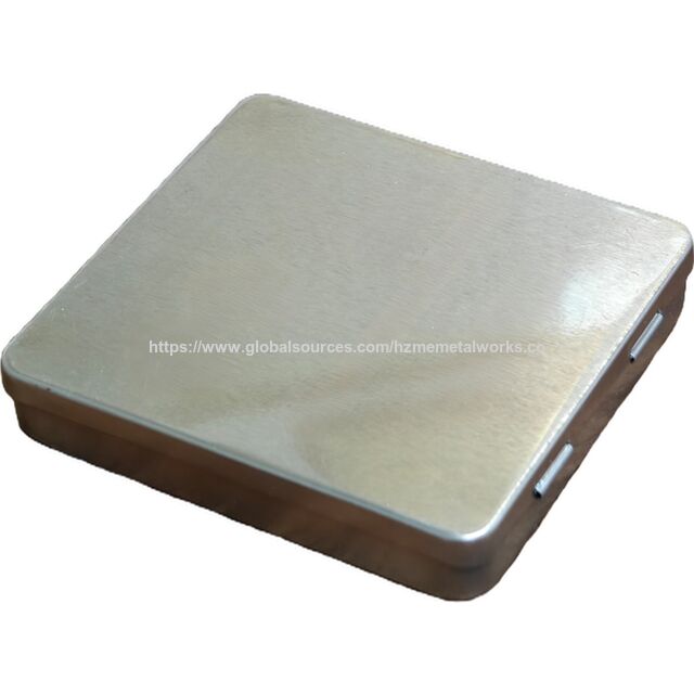 Custom-textured Round Tin Box & Embossed Tin Packaging, Tin Packaging ...