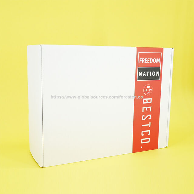 White Packaging Gift Folding Boxes Custom Logo Boxes Mailer Box ...