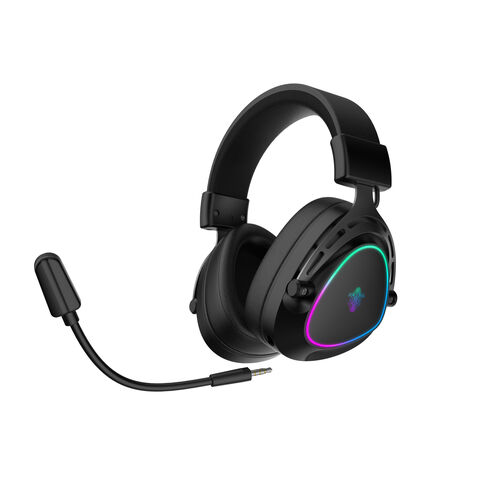 Best Selling 2.4g + Bluetooth+ Aux Wireless Rgb Headset Rgb Gaming ...