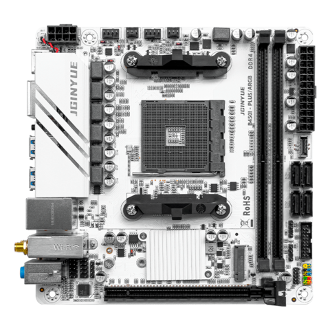 Jginyue B450 Am4 Mini Itx Motherboard Supports Amd Ryzen 2000-5000 ...