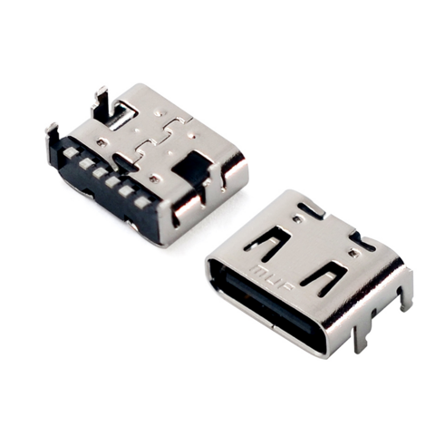 Mup 6pin Single-row Smt Female Single-row Smt Usb C Connectors Only For ...