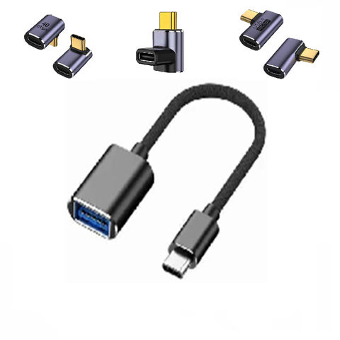 Otg Adapter,braided Durable Adapter Cable Otg Usb 3.0 Cable Type C For ...