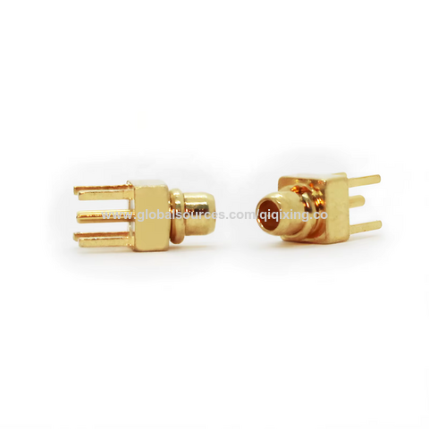 High Frequency Rf Adapters Mmcx-je Vertical Four-pin Receptacle Male Head Upright Foot Antenna ...