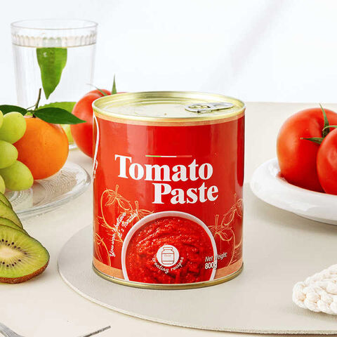 Bulk Buy China Wholesale Organic Canned Tomato Paste Factory Offer 70g 140g 210g Small Can ...