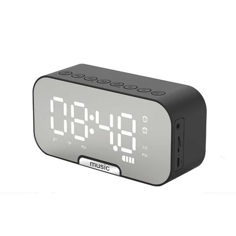 Xinvo-high-ead Digital Display Alarm Clock Bluetooth Speaker Full Range ...