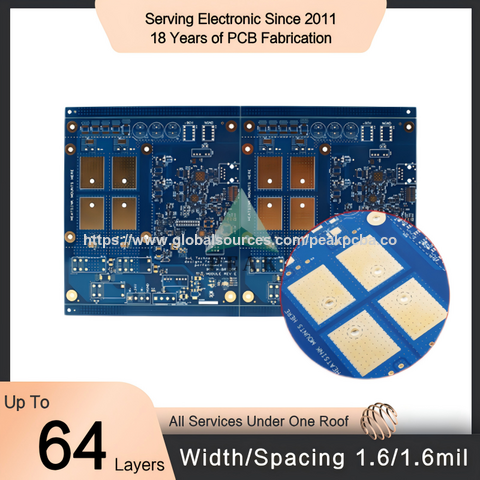 Bulk Buy China Wholesale Customized 10 Layers It180a Pcb Materials Enig 1u Differential ...