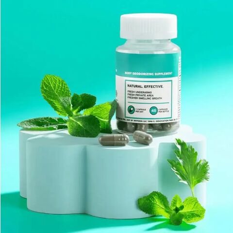 Body Magic Capsules Chlorophyll Capsules, Body Deodorant Capsule, Body ...