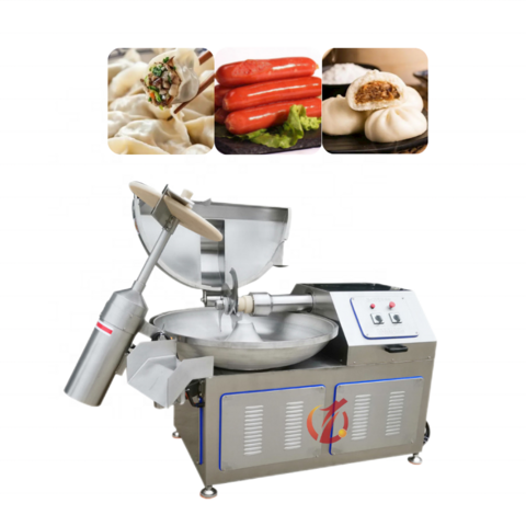 Meat Bowl Cutter Mixer Stuffing Maker For Restaurant Surpermarket Food ...