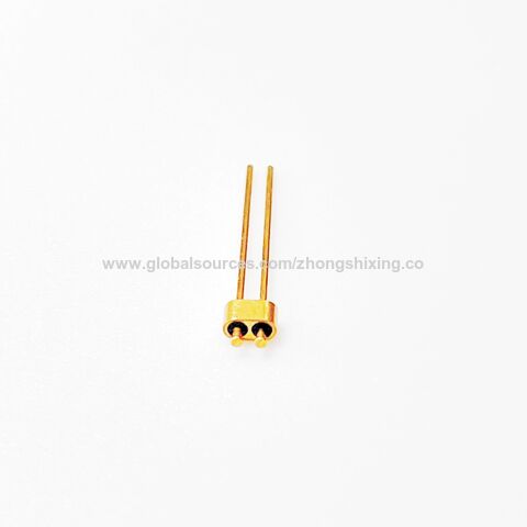 Manufacturing Plant Custom High Quality Gold Plated Dc Feed Cova 2 Pin ...