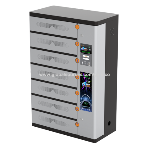 Bulk Buy China Wholesale 7-port Smart Charging Locker For Mobile ...