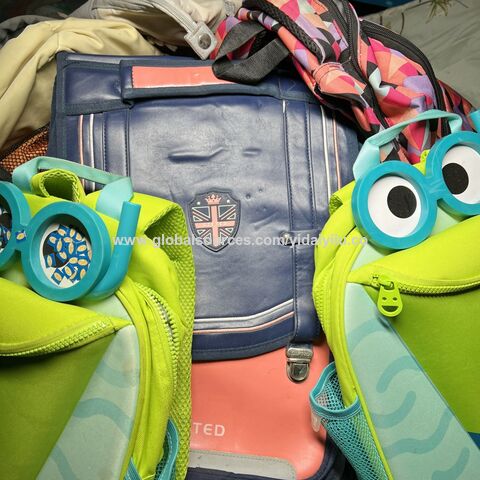 Used Children's Backpack Bales School Bag Factory Direct Sales - China ...