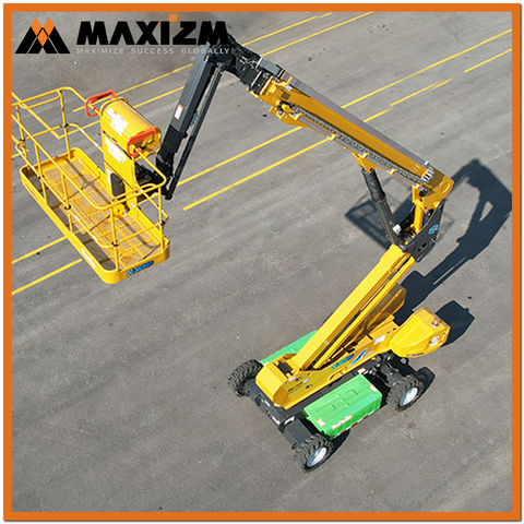 Aerial Work Platform Xgs22ack-li Electric Straight Mobile Lifting Work ...