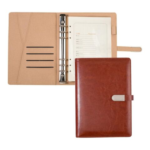 Custom 6rings Loose-leaf Planner Organizer Leather Binder Cover A5 ...