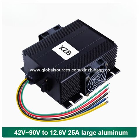 25a With Fan Power Supply 42v To 90v Output 12vdc-dc Voltage Reducer ...