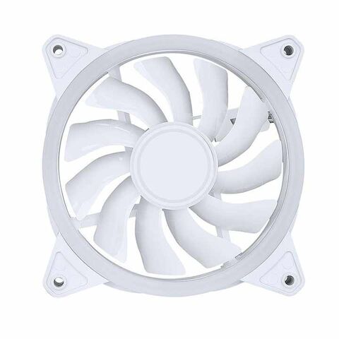 White Color Winds Outside Rgb Effect Computer Case Led Light Cooling ...