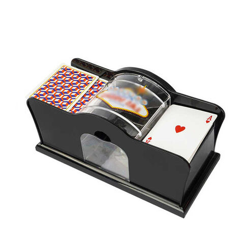 Plastic Hand Shuffling Machine Helping With Playing Cards Shuffle - Buy ...