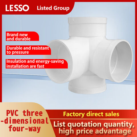 Pvc 3d Cross Fitting $3 - Wholesale China Plumbing Fittings at Factory ...