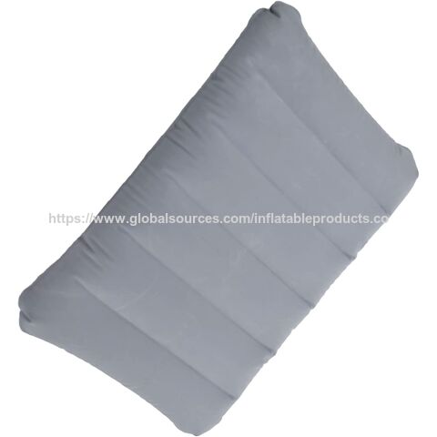Buy China Wholesale Ultralight Inflatable Pillow Small Squared Flocked ...