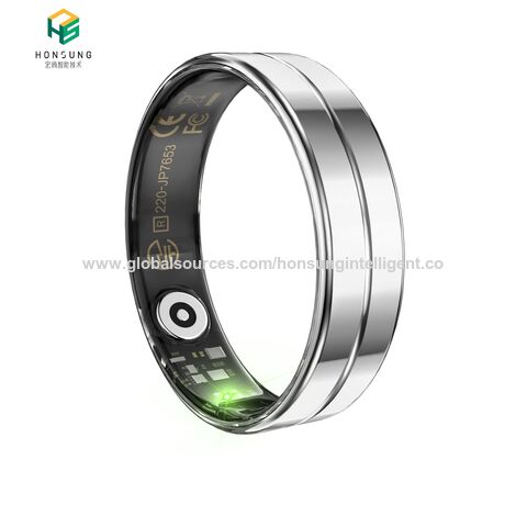 S Fitness Tracker - Blood Pressure Monitor Health Ring For Women & Men ...