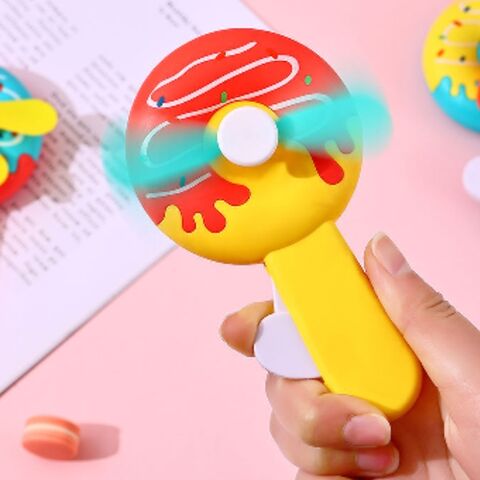 Buy Vietnam Wholesale Donut Shape Portable Hand Press Fan Toy || Hand ...