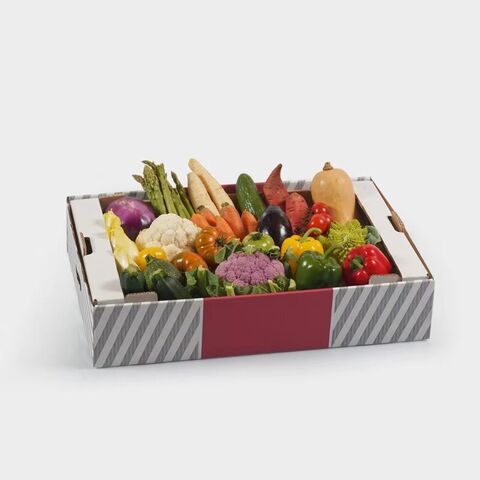 Wholesale Mango Cherry Corrugated Folding Fruit Vegetable Packaging ...