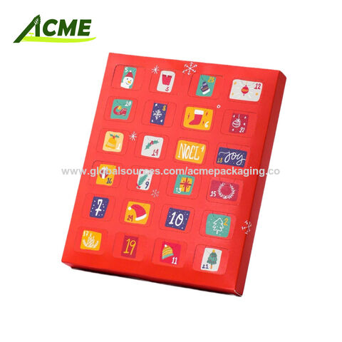 2025 Custom Printing Countdown Calendar Gift Box Environmentally ...