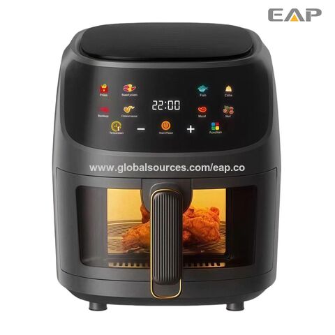 Oilfree Black Simple Style 8l Color Touch Screen Led Display Kitchen ...