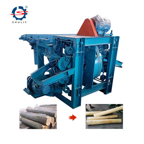 High Efficiency Vertical Log Peeler Tree Barking Machine Wood Log ...